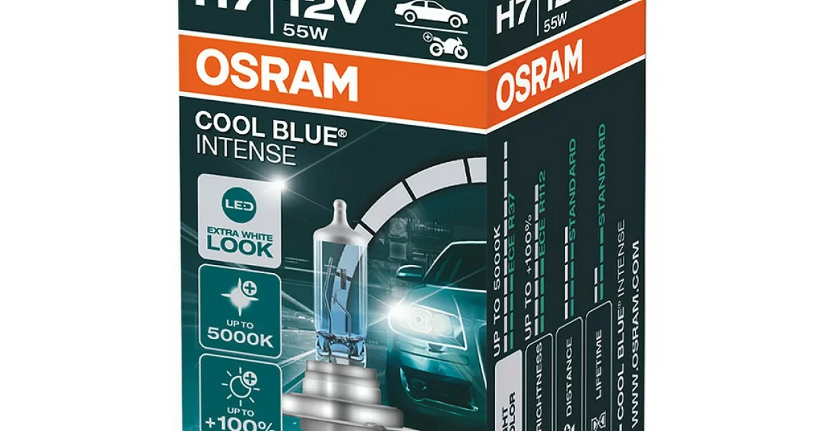 Osram Λάμπα Αυτοκινήτου Cool Blue Intense Next Gen H7 Αλογόνου 5000K ...